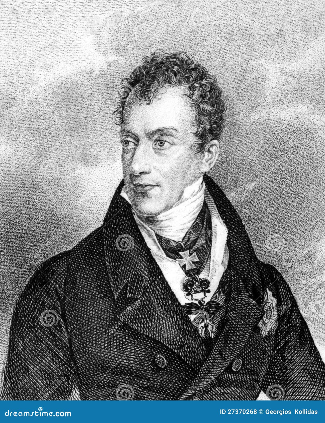 Klemens von Metternich editorial stock photo. Image of male - 27370268