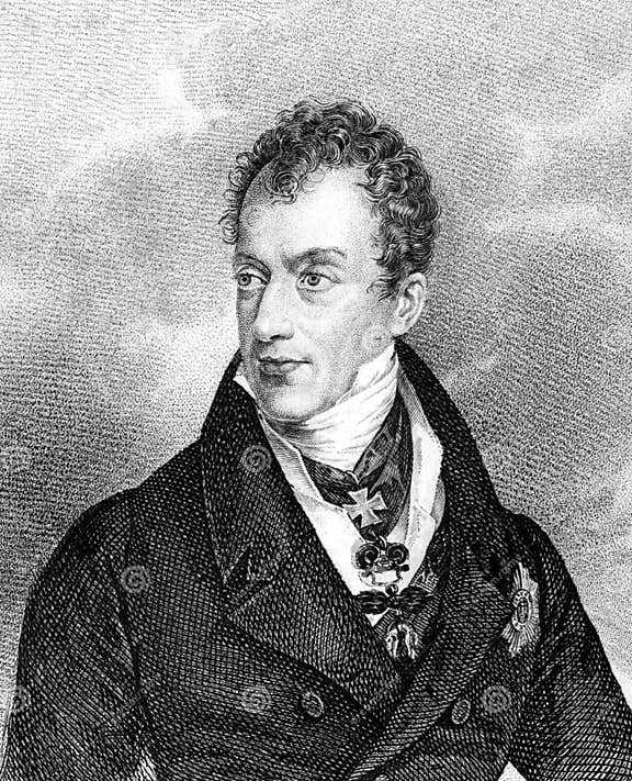 Klemens von Metternich foto de archivo editorial. Imagen de metternich ...