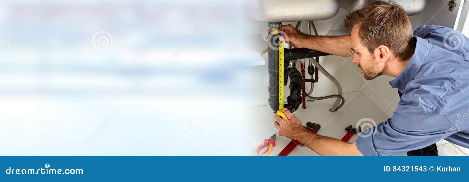 Klempner stockbild. Bild von industriell, fachmann, verstopft - 84321543