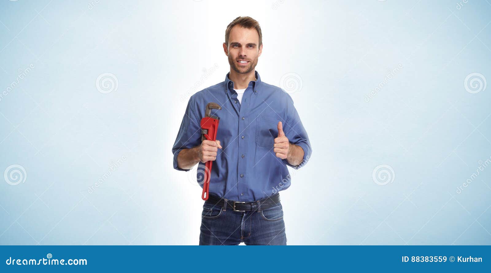 Klempner stockbild. Bild von renovieren, industrie, aufgabe - 88383559