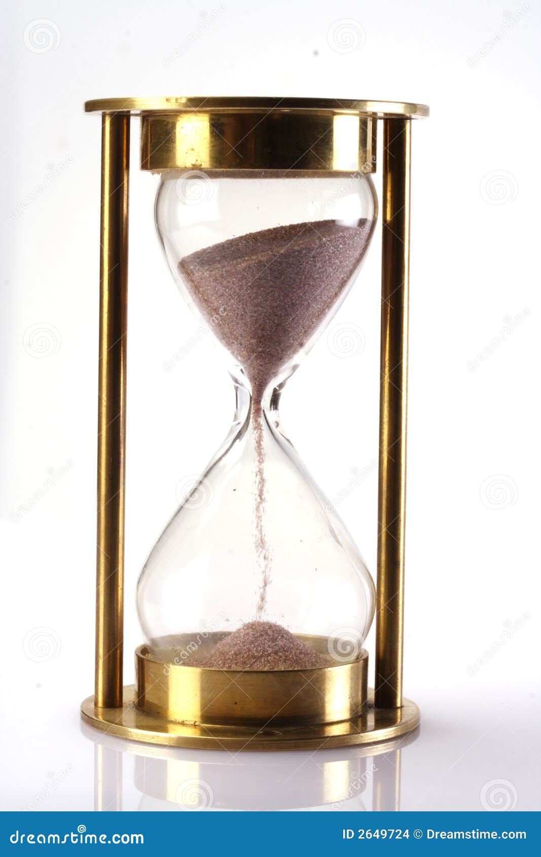 Klepsydra zdjęcie stock. Obraz złożonej z pomiar, strzał - 2649724