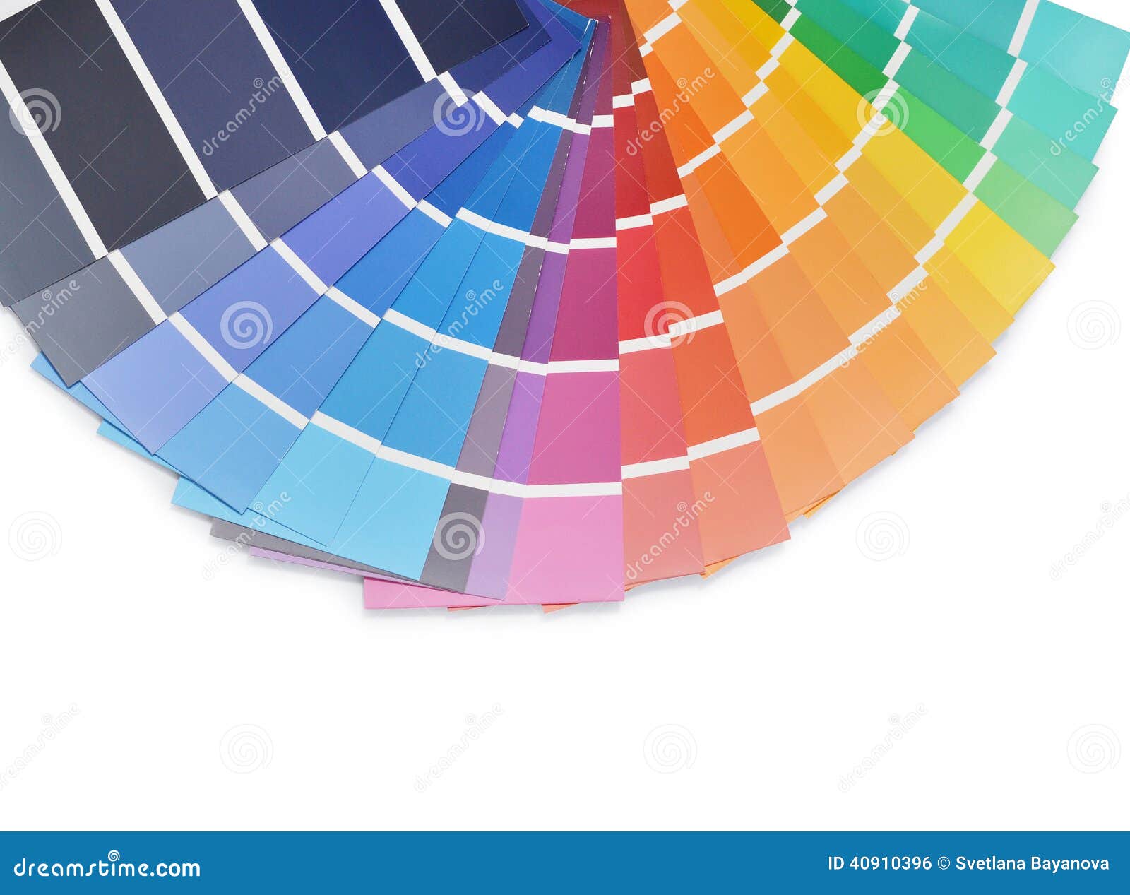 Kleurenpalet stock foto. Image of kiezer, keus, gids - 40910396
