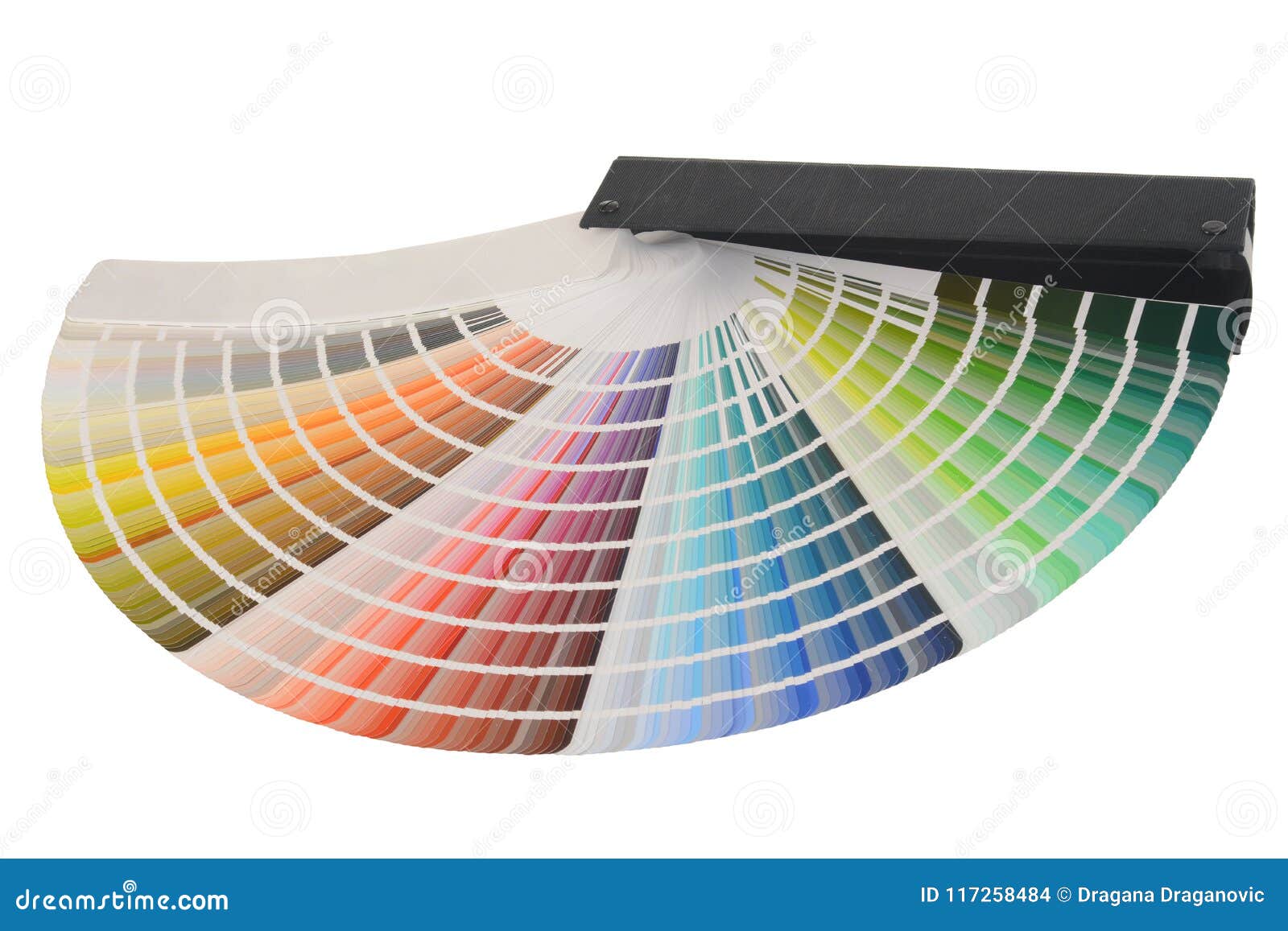 Kleurenpalet Met Diverse Steekproeven Stock Foto - Image of decoratie ...