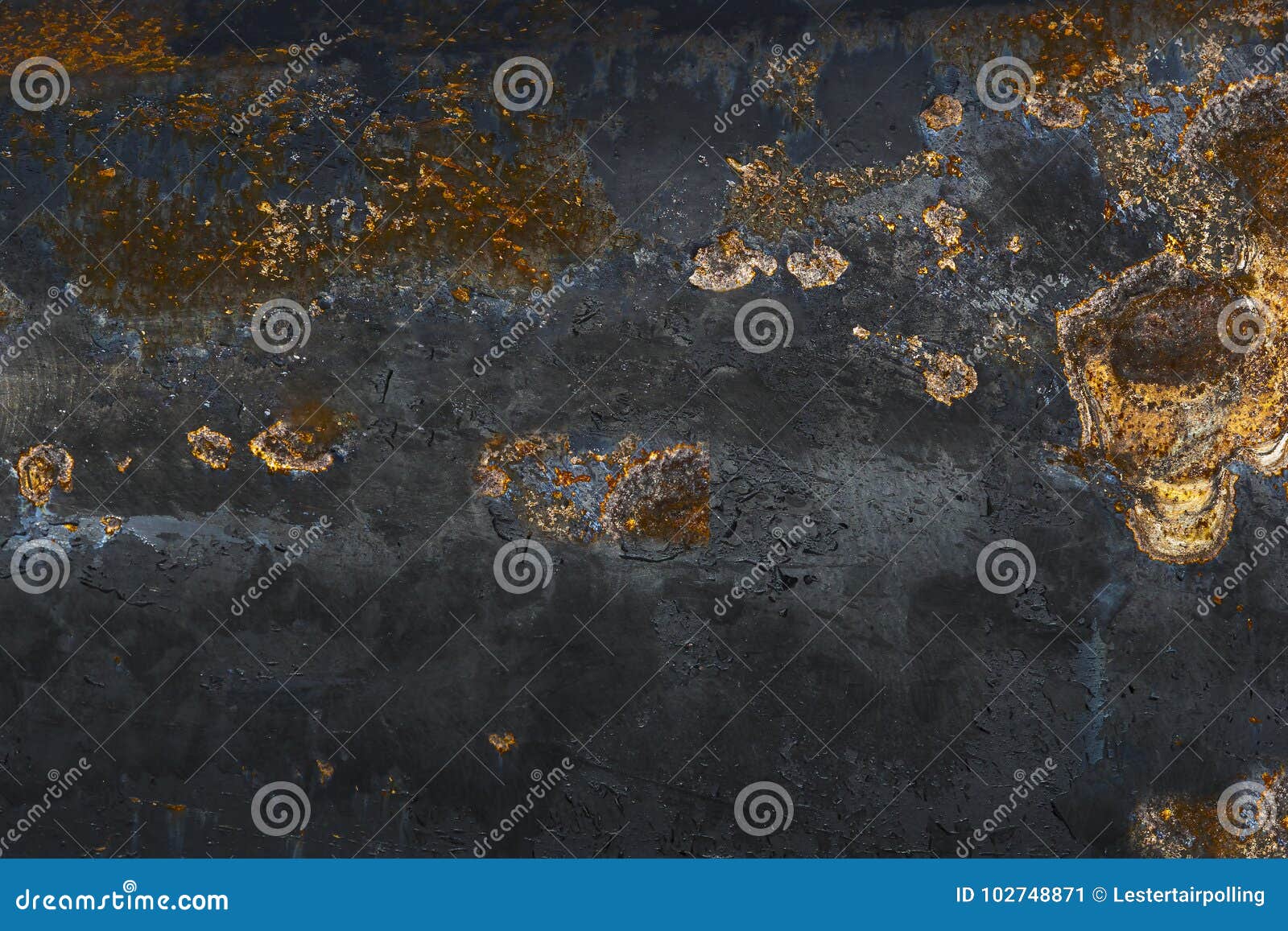 Kleurrijke Roest Oude Ijzer Gebarsten Verf Stock Afbeelding - Image of ...