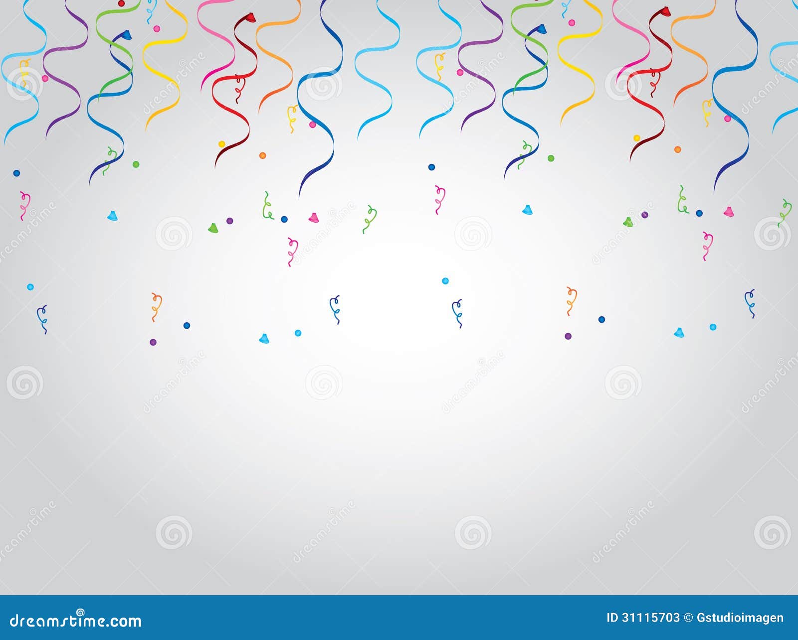 Kleurrijke slingers vector illustratie. Illustration of feestelijk ...