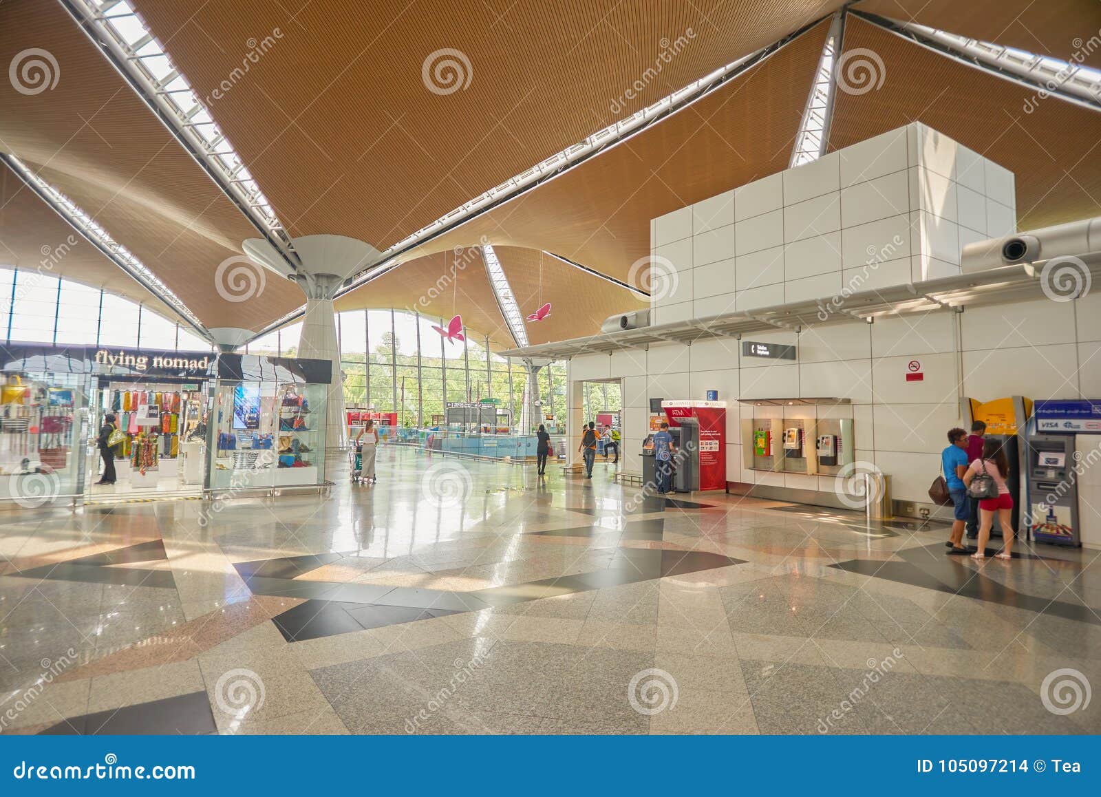 KLIA imagen de archivo editorial. Imagen de color, interior - 105097214