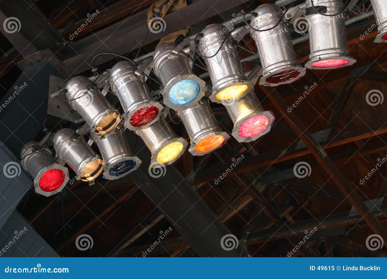 Klieg Lights stock image. Image of theatre, musical, entertainment - 49615