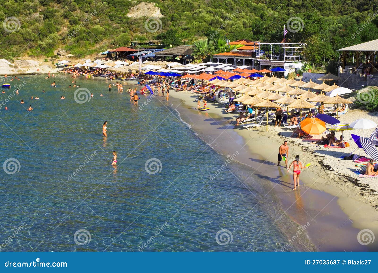 Klimataria beach editorial photography. Image of klimataria - 27035687