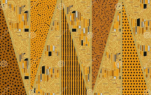 Klimt background vector stock vector. Illustration of template - 213634863