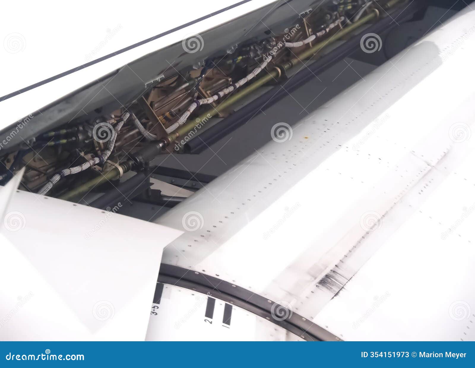 KLM Airplane Wind By Embraer With Landing Flaps Editorial Photo ...