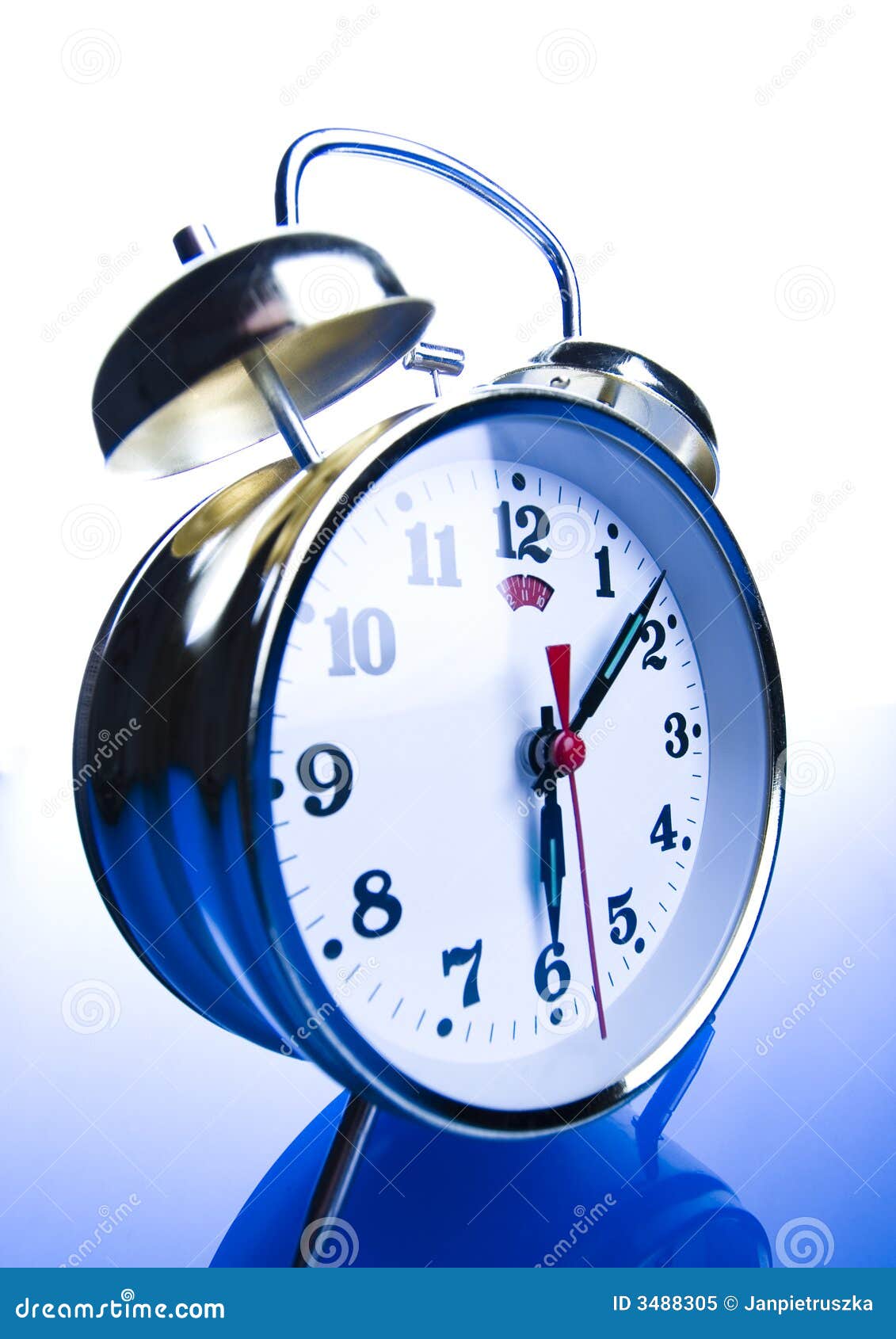 Klok stock afbeelding. Image of haast, zaken, herinnering - 3488305
