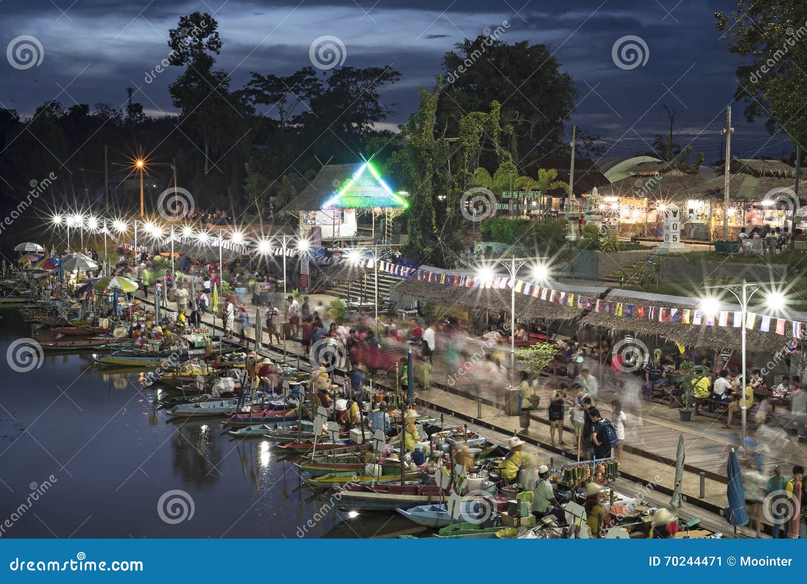 Klong Hae Floating Market, Thailand.(22/08/2015) Editorial Photo ...