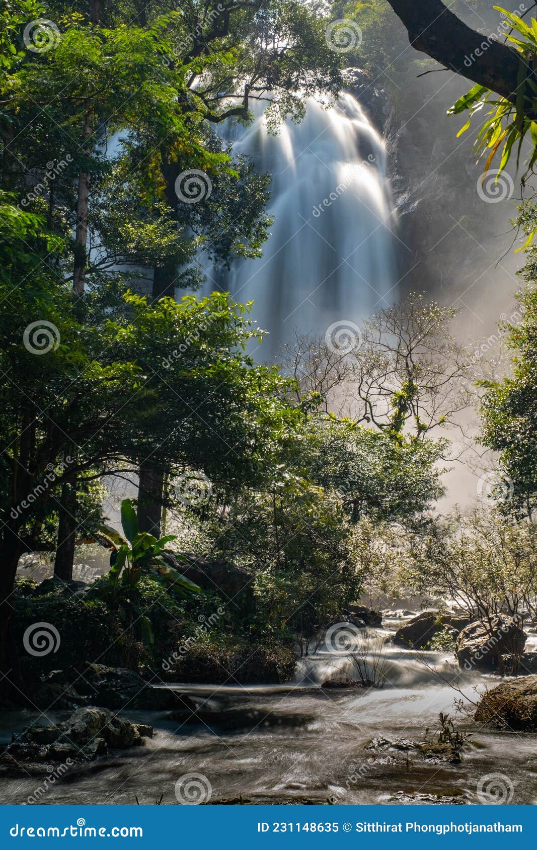 Klonglan National Park in Thailand Klonglan Waterfall Stock Image ...