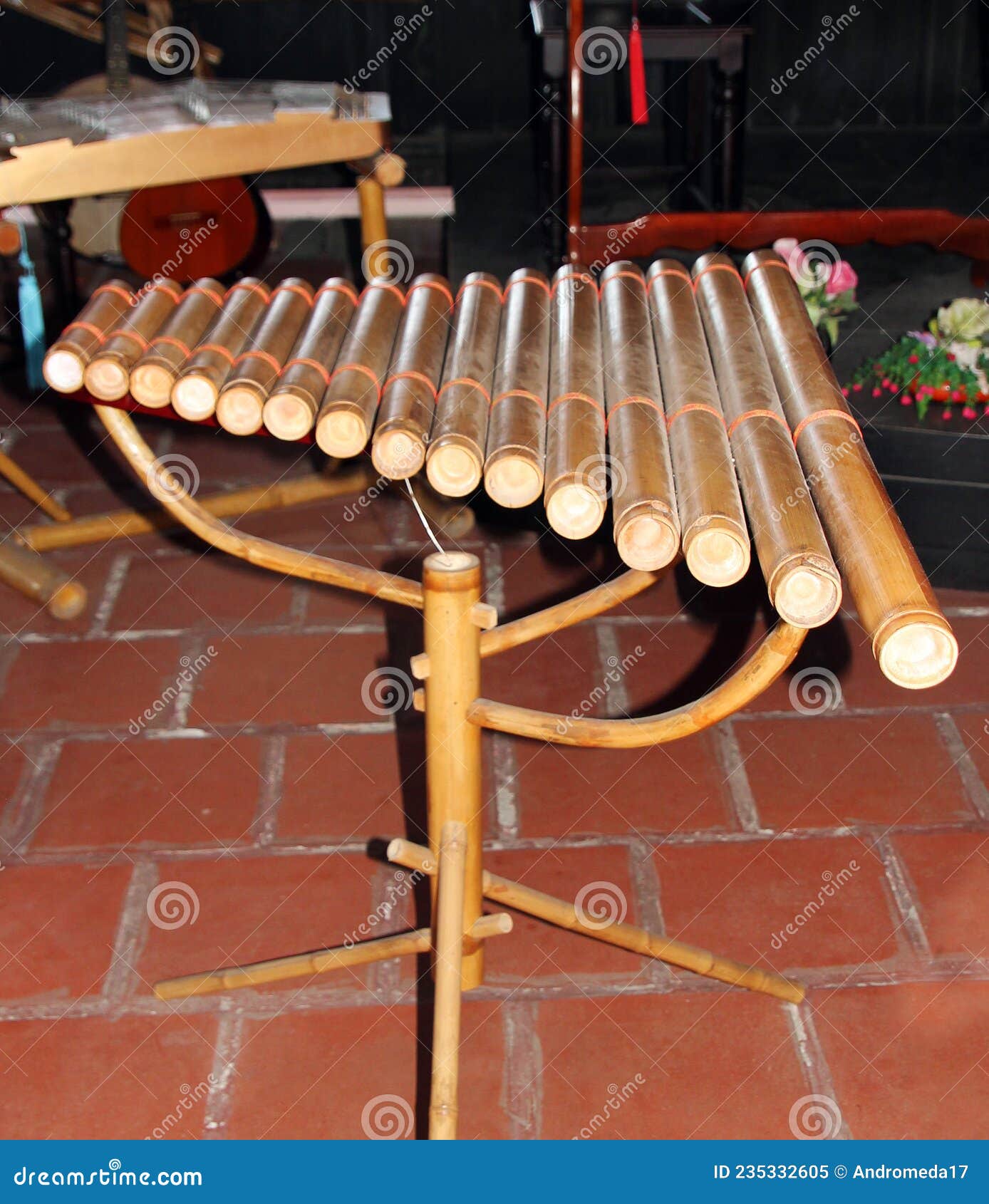 KLongput Vietnamese Traditional Musical Instrument Editorial Image ...