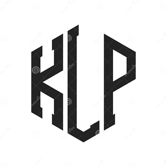 KLP Logo Design. Initial Letter KLP Monogram Logo Using Hexagon Shape ...