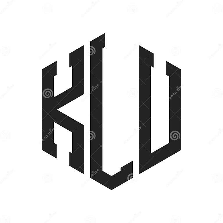 KLU Logo Design. Initial Letter KLU Monogram Logo Using Hexagon Shape ...