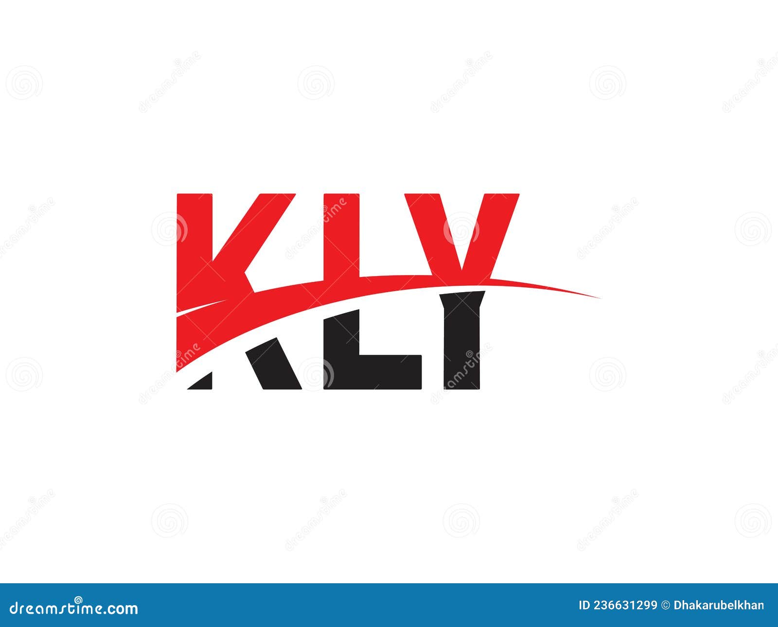 KLY Letter Initial Logo Design Vector Illustration Stock Vector ...
