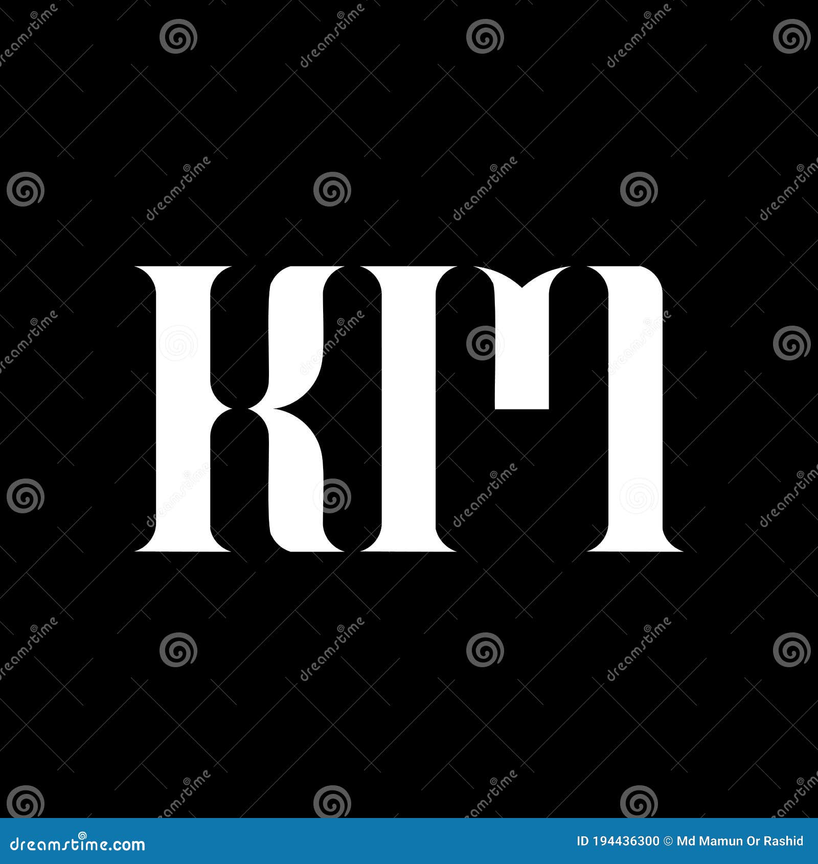 M1 Initial Uppercase Letters, Bold Creative Logo. Cartoon Vector ...