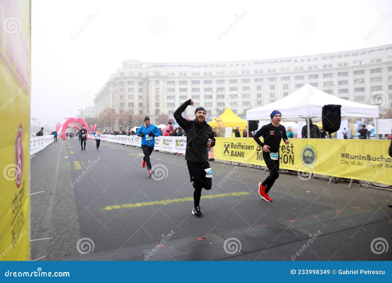 10 Km Race at Bucharest Marathon Editorial Stock Image - Image of body ...
