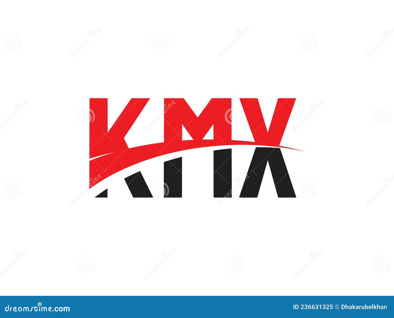 KMX Letter Initial Logo Design Vector Illustration Stock Vector ...