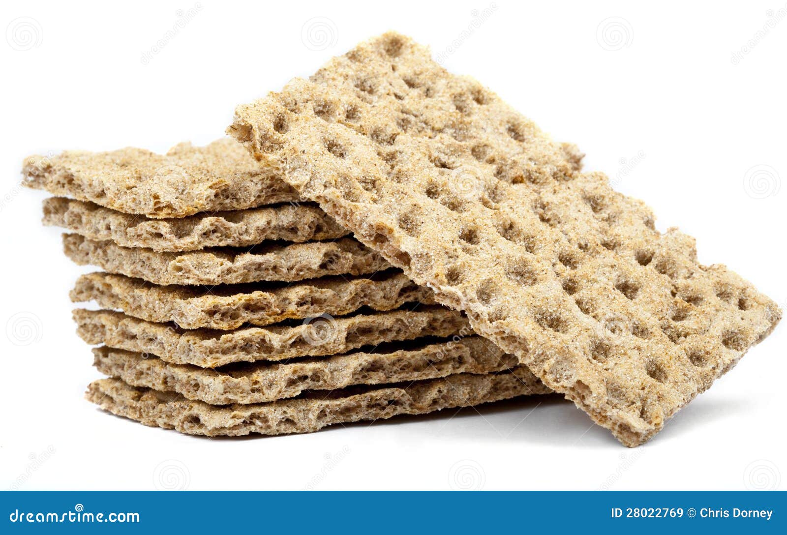 Knäckebrood stock afbeelding. Image of snack, calorie - 28022769