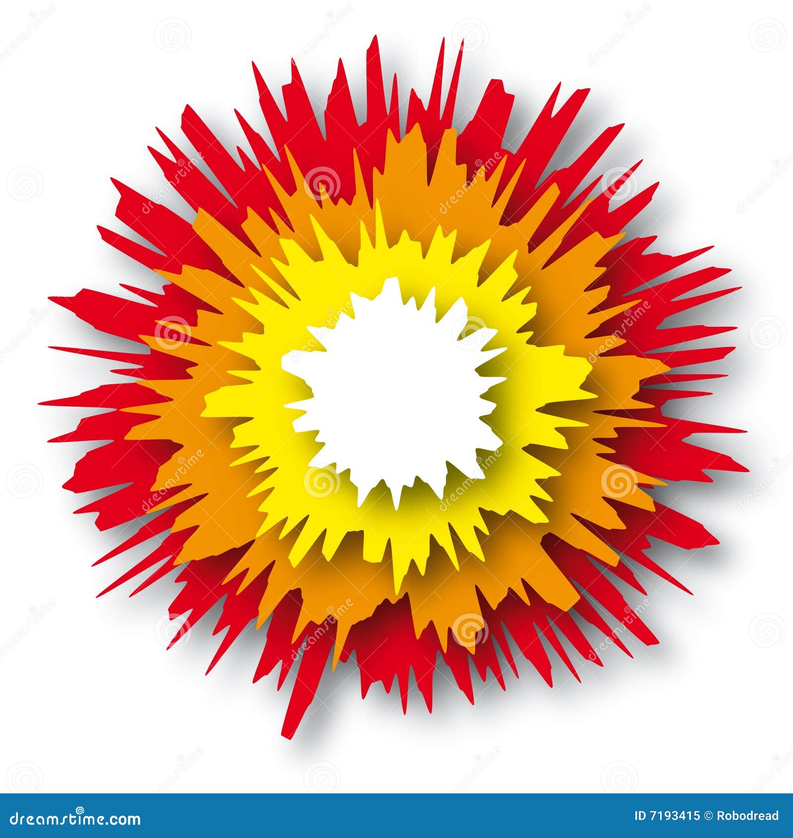 Knall (Vektor) vektor abbildung. Illustration von verziert - 7193415