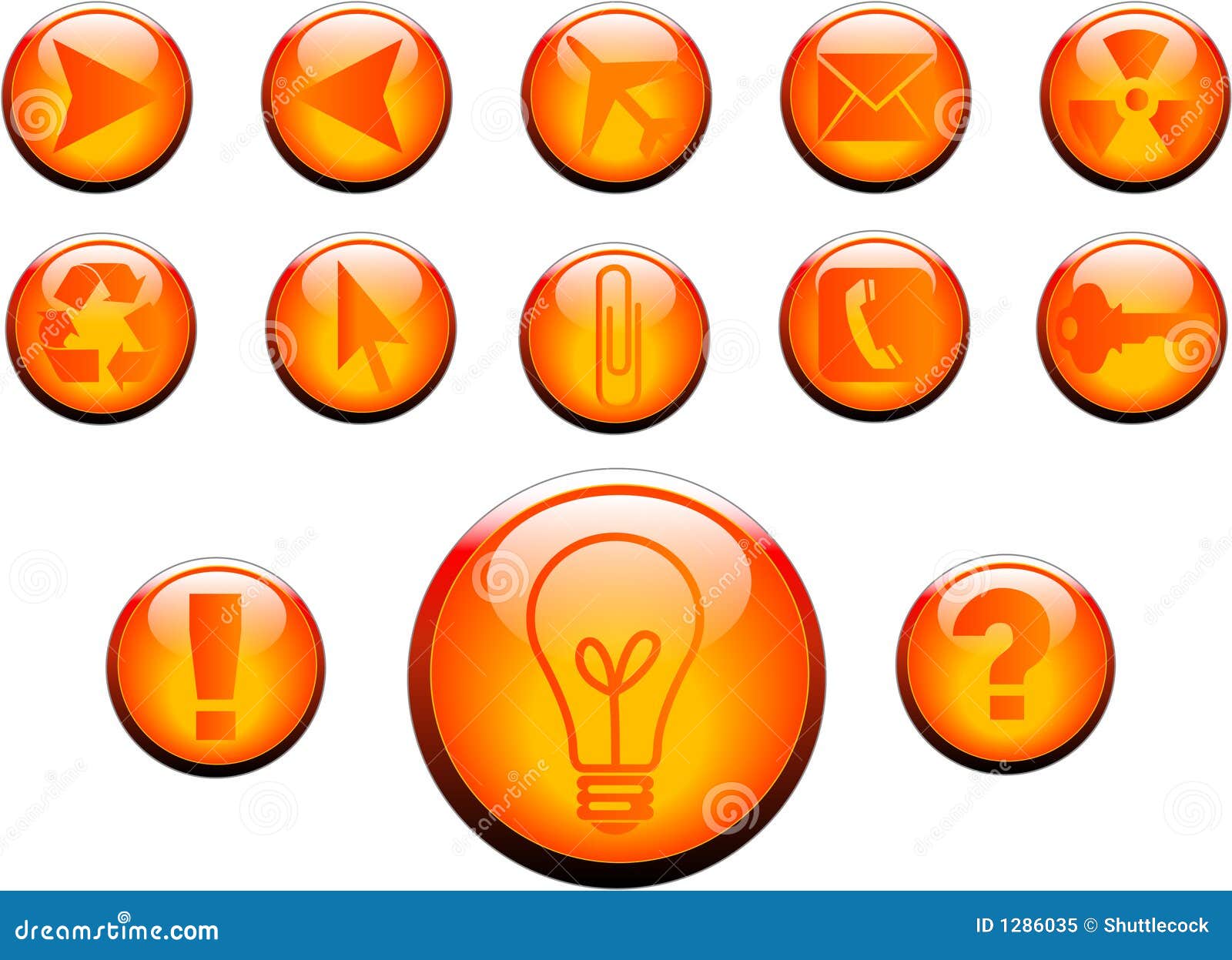 Knappar vektor illustrationer. Illustration av tangent - 1286035