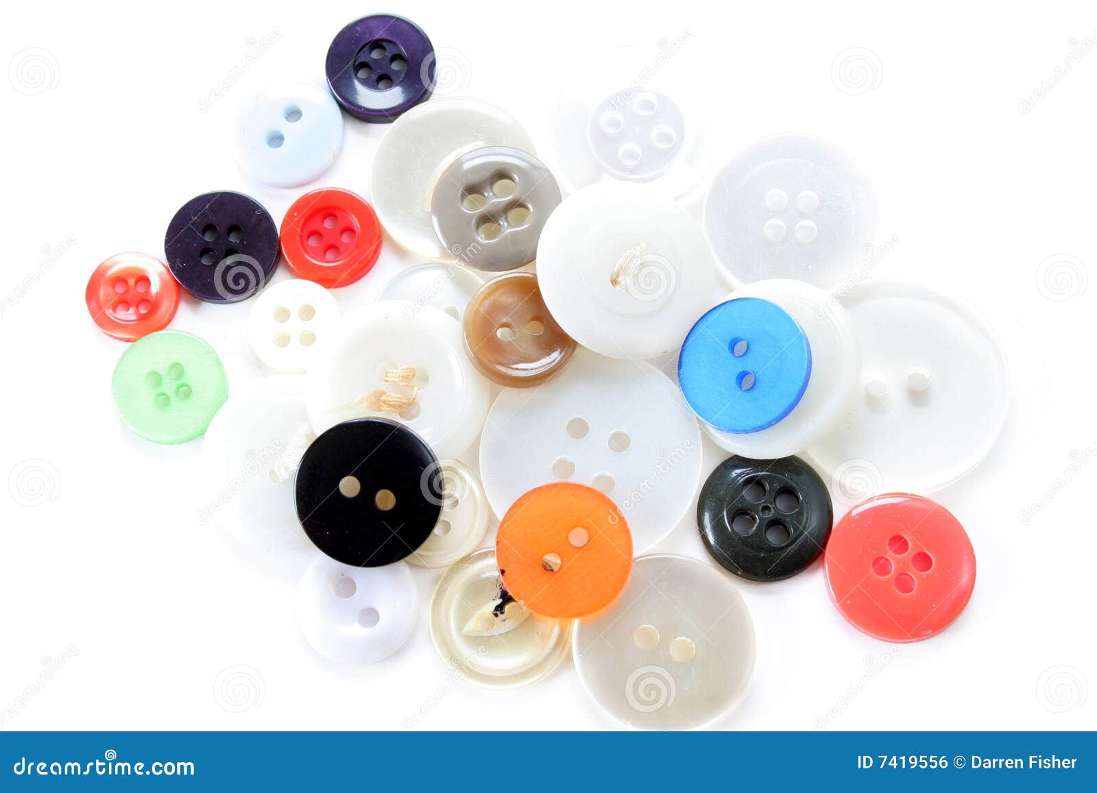 Knappar arkivfoto. Bild av färgläggning, runt, olikt, utformning - 7419556