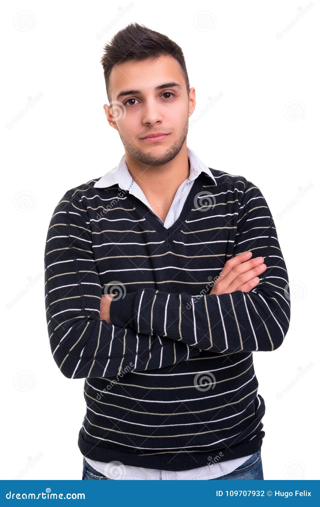 Knappe mens stock foto. Image of manier, elegant, toevallig - 109707932