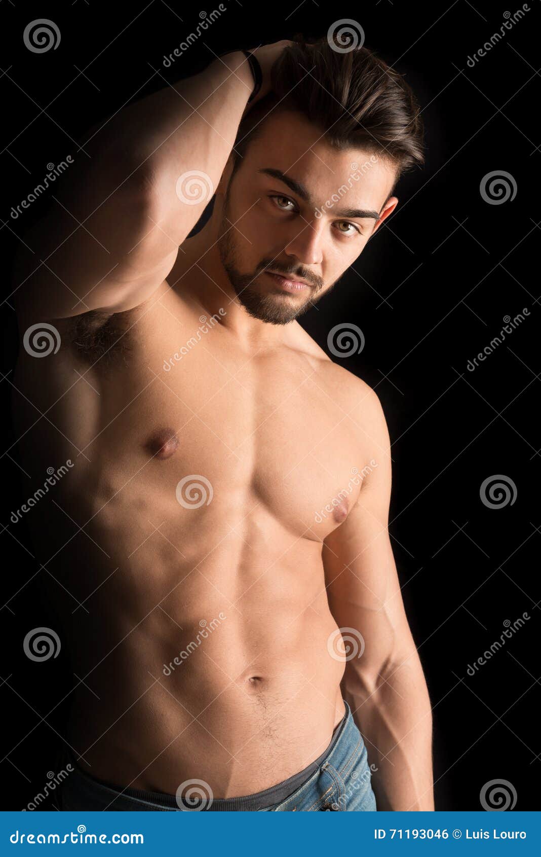 Knappe mens stock foto. Image of geschiktheid, mannetje - 71193046