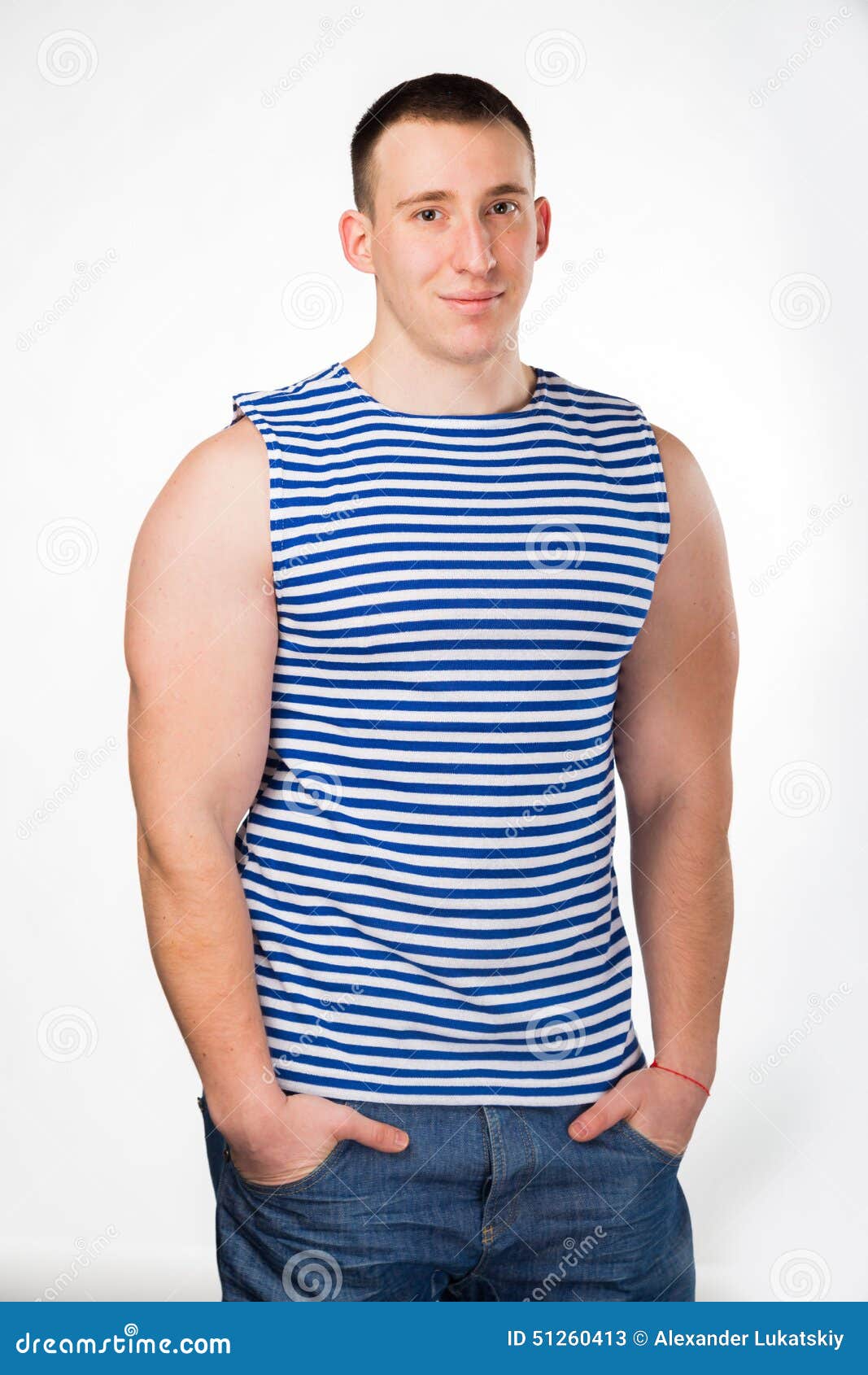 Knappe mens op wit stock afbeelding. Image of professioneel - 51260413