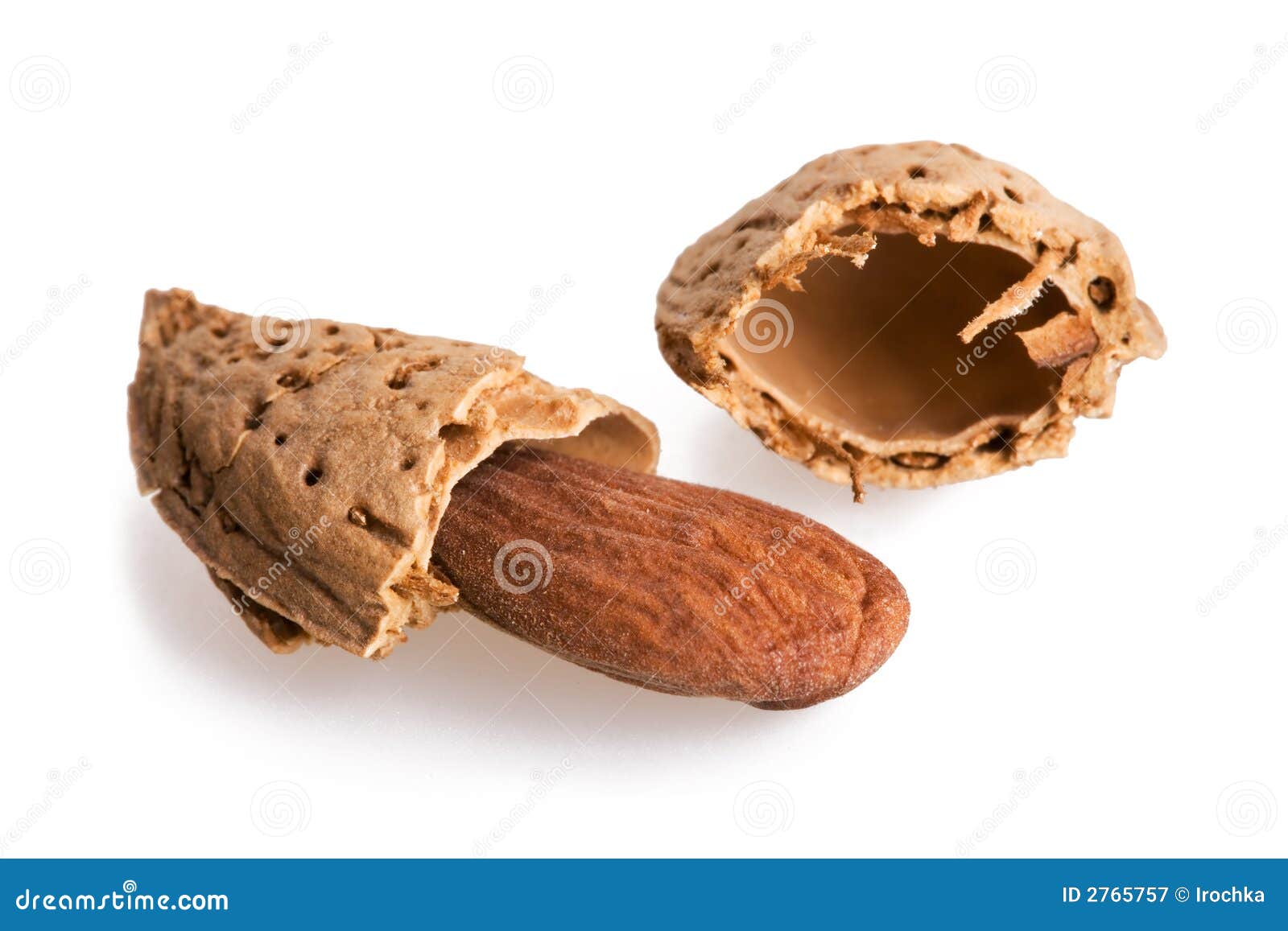 Knapperige amandel stock afbeelding. Image of proteïne - 2765757