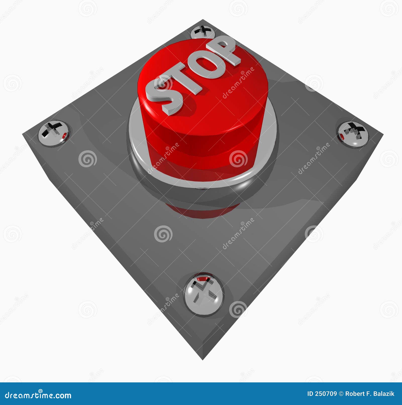 Knappstopp stock illustrationer. Illustration av rött, stressigt - 250709