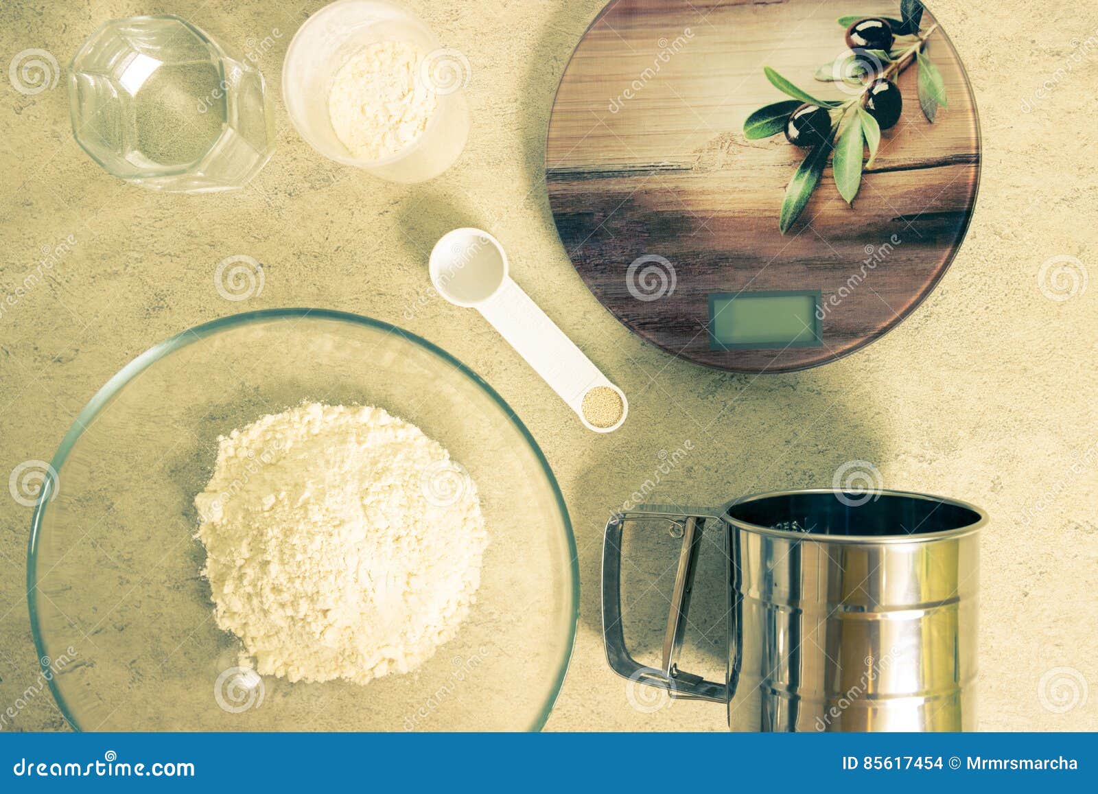 Kneading. Cooking Process. Making Pastry. Royalty-Free Stock Image ...