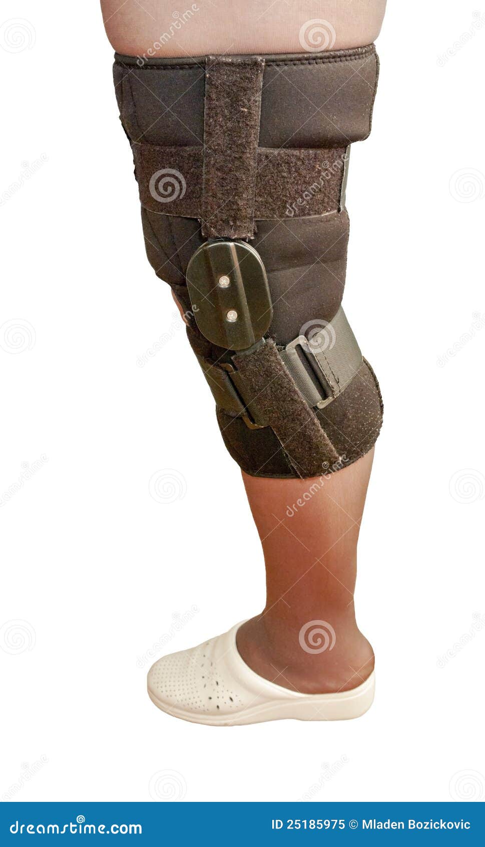 Knee brace stock image. Image of kneecap, arthritis, deformation - 25185975