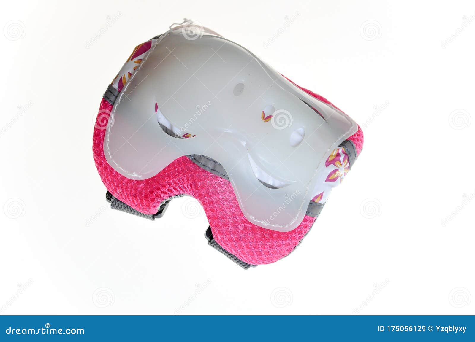 Knee pad stock image. Image of fitness, sport, white - 175056129