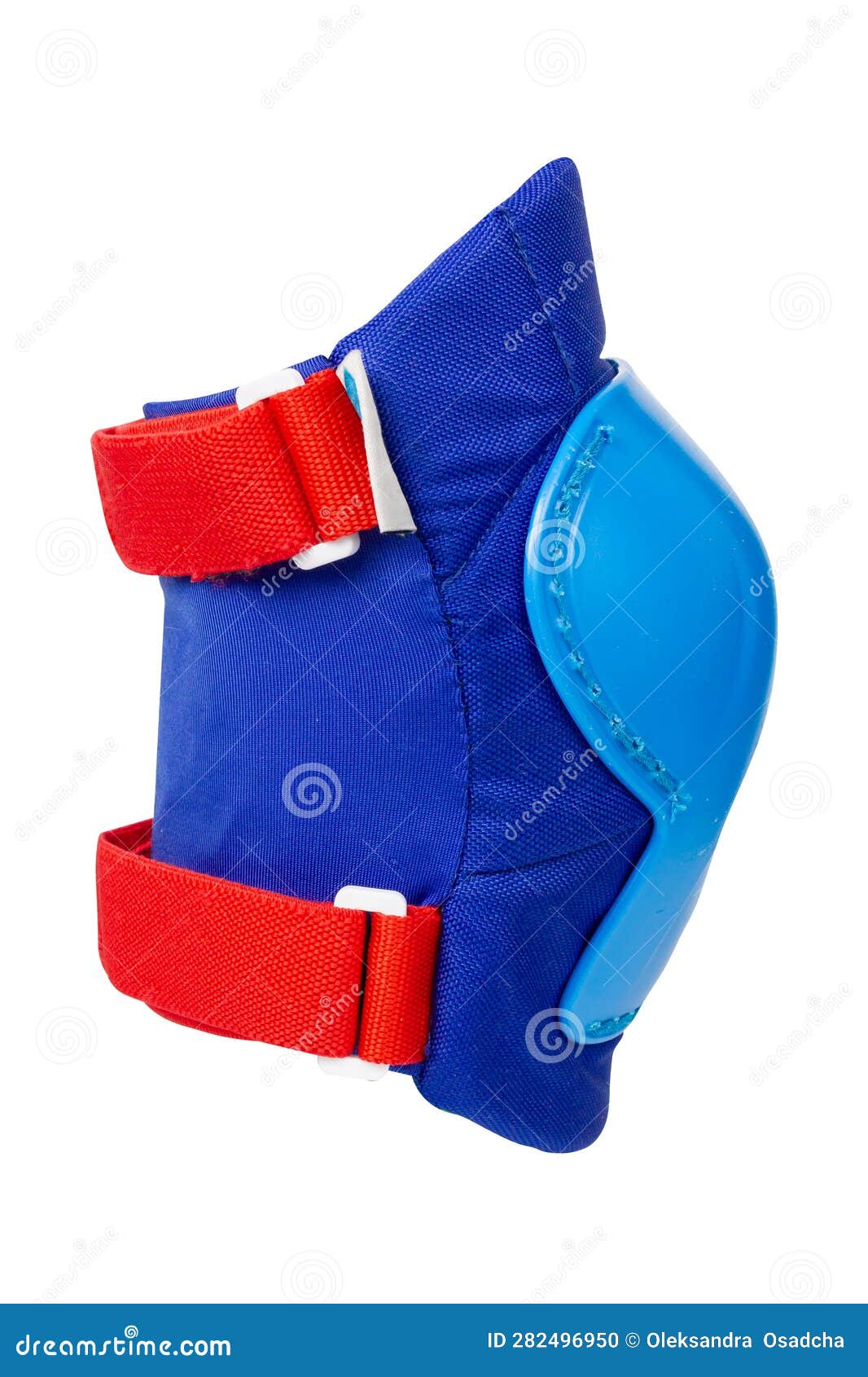 Knee Protection, Side View. Isolate on White Background Stock Photo ...