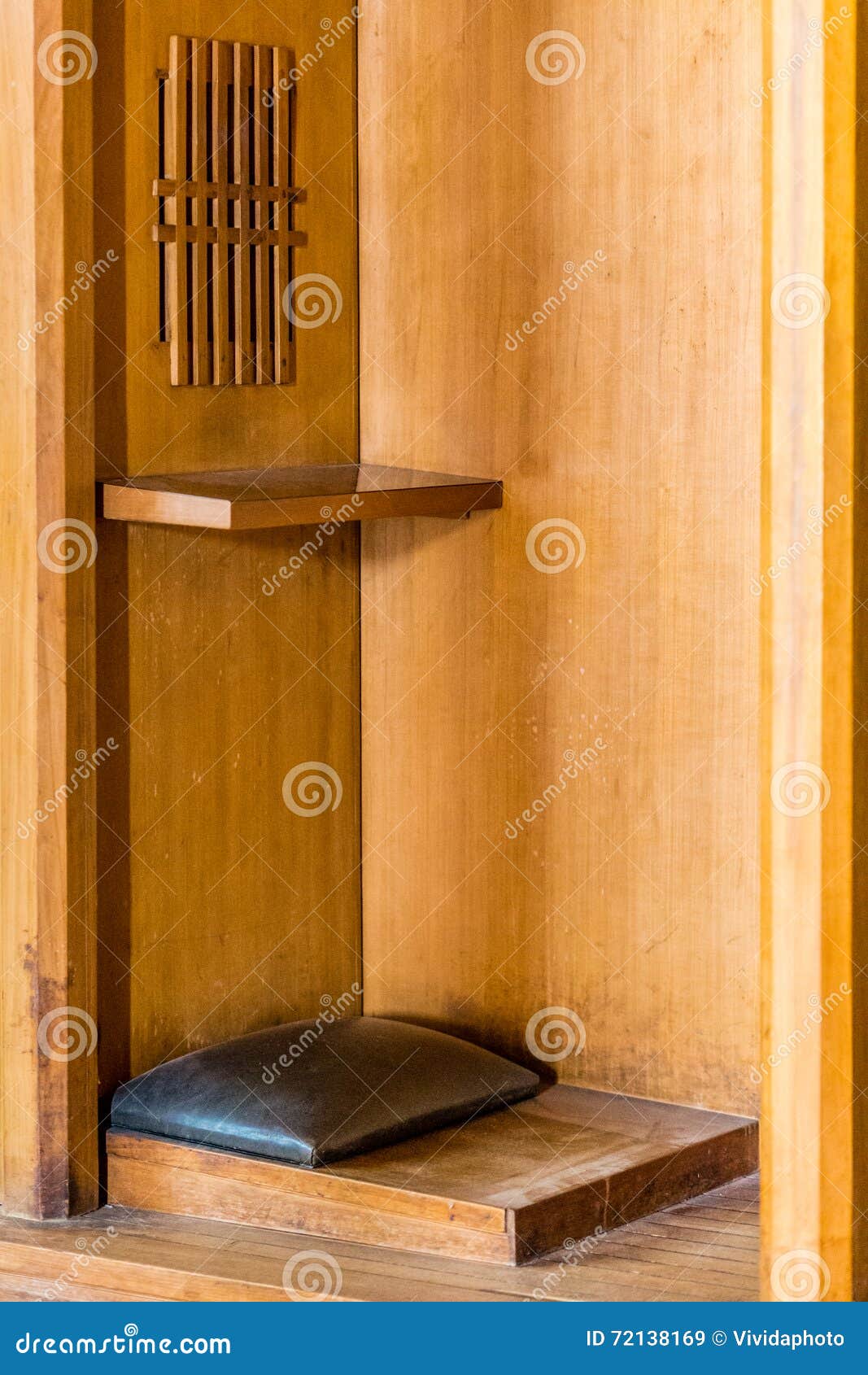 Kneeling and Confessional Grille Stock Image - Image of confession ...