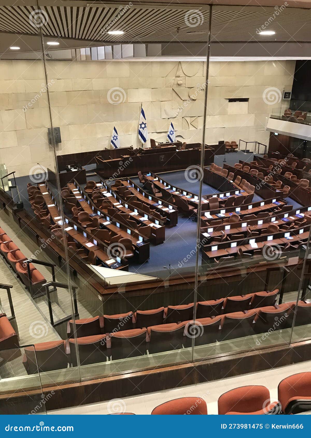 The Interior of the Israeli Knesset Building , Jerusalem Stock Image ...