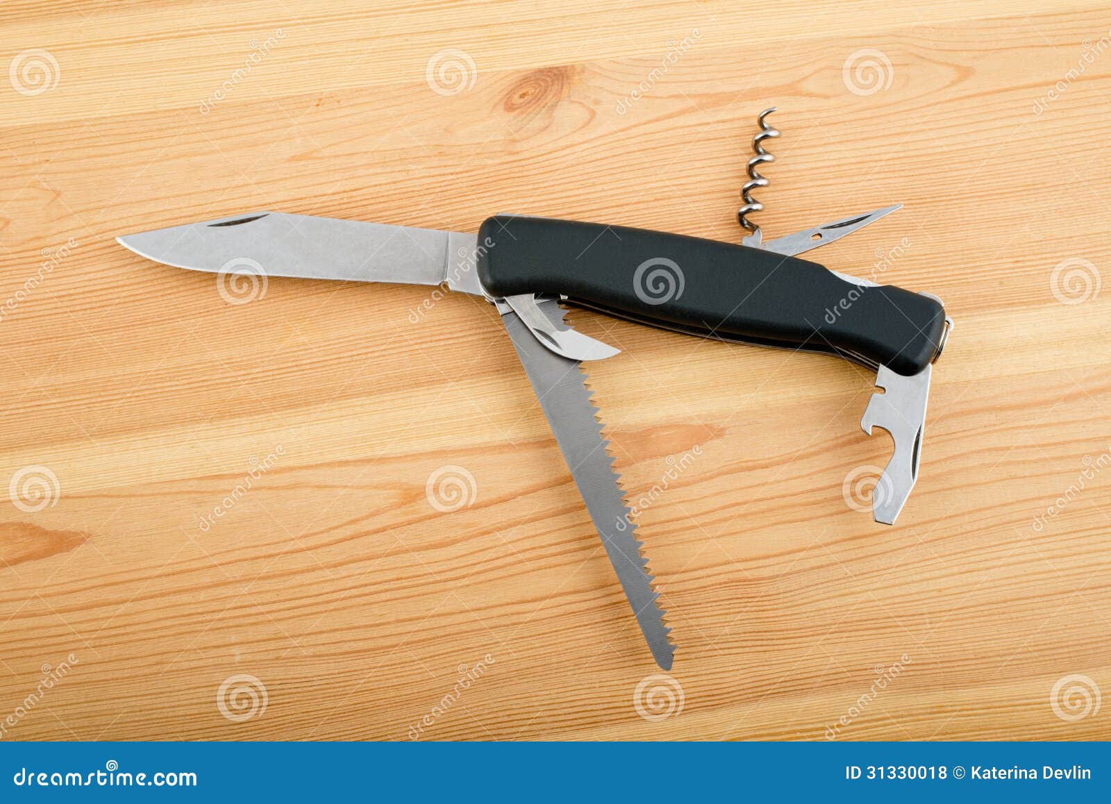 Knife stock photo. Image of chromium, rustproof, table - 31330018