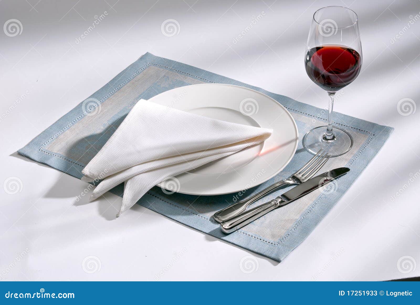 Knife, fork and plate stock image. Image of china, fork - 17251933