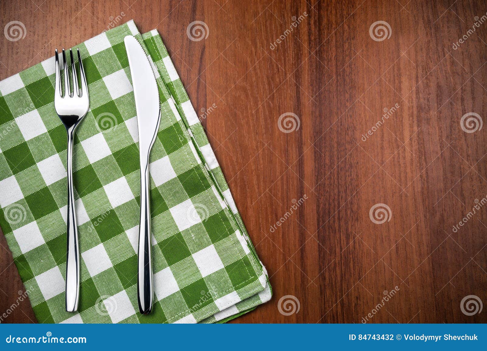 Knife and fork stock photo. Image of crockery, knife - 84743432