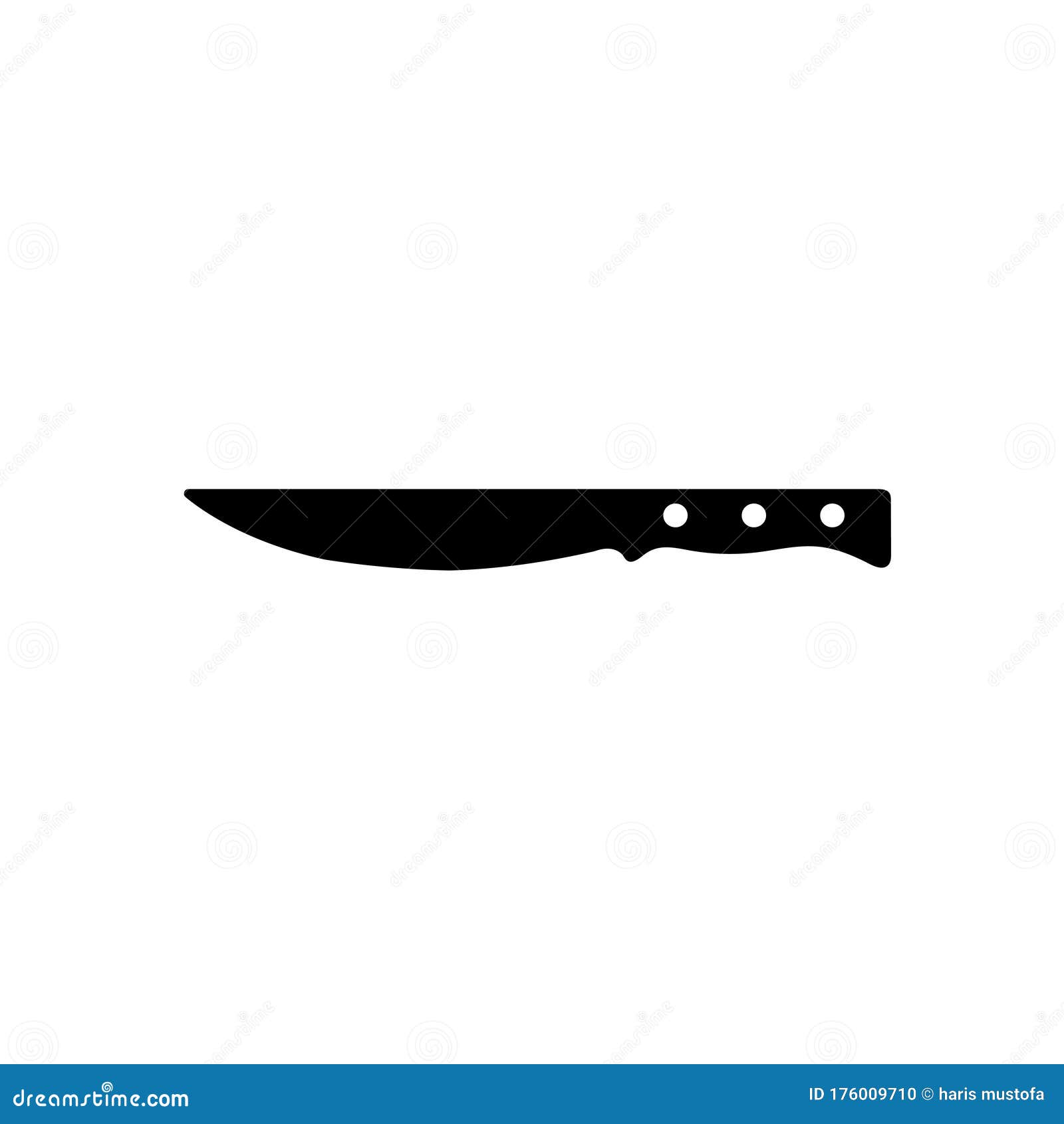 Knife Graphic Design Template Vector Isolated Stock Vector ...