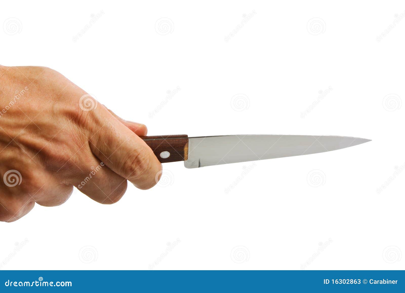 Knife in hand stock image. Image of hand, white, kitchen - 16302863