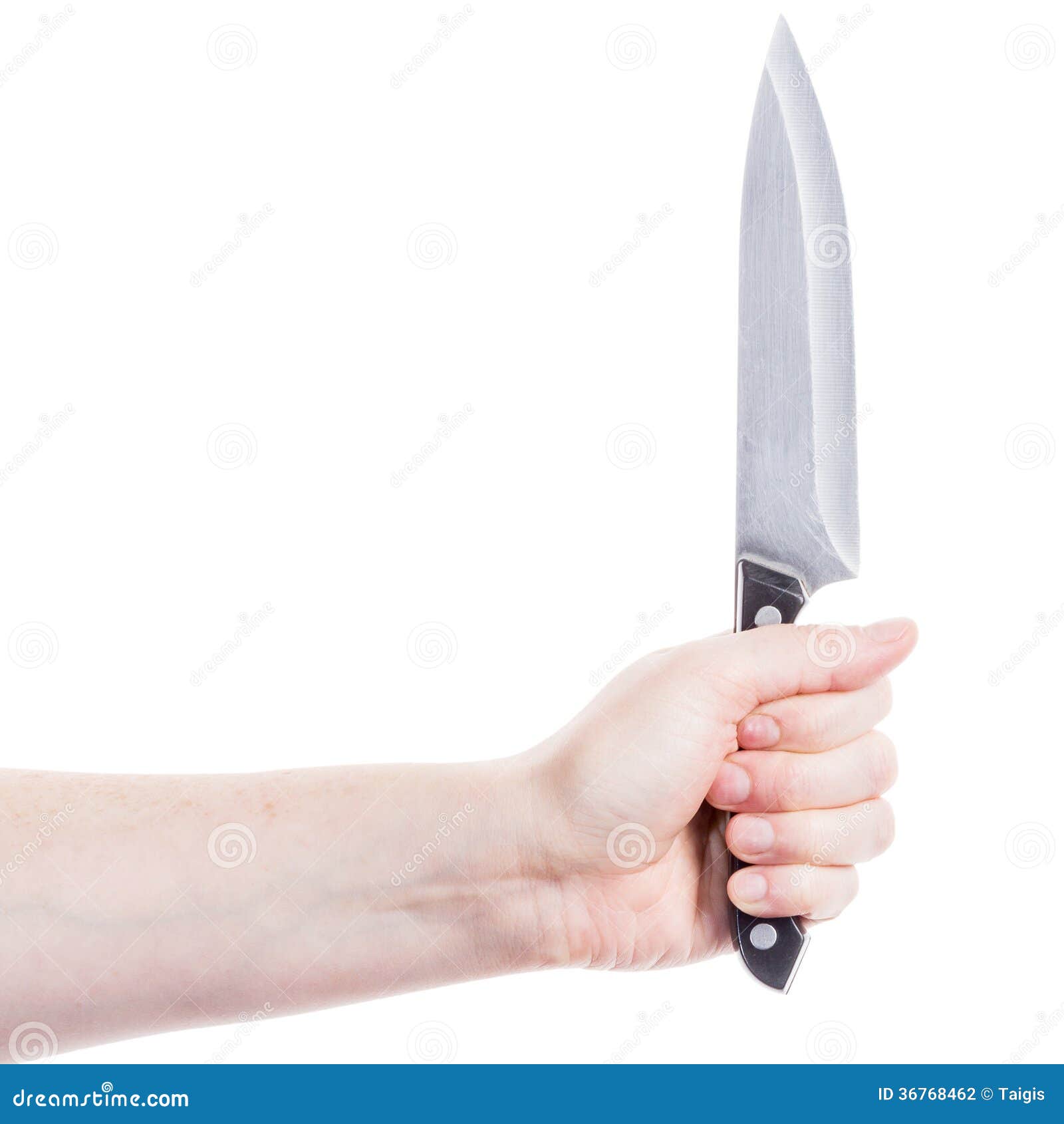 Knife in hand stock photo. Image of female, hand, hold - 36768462