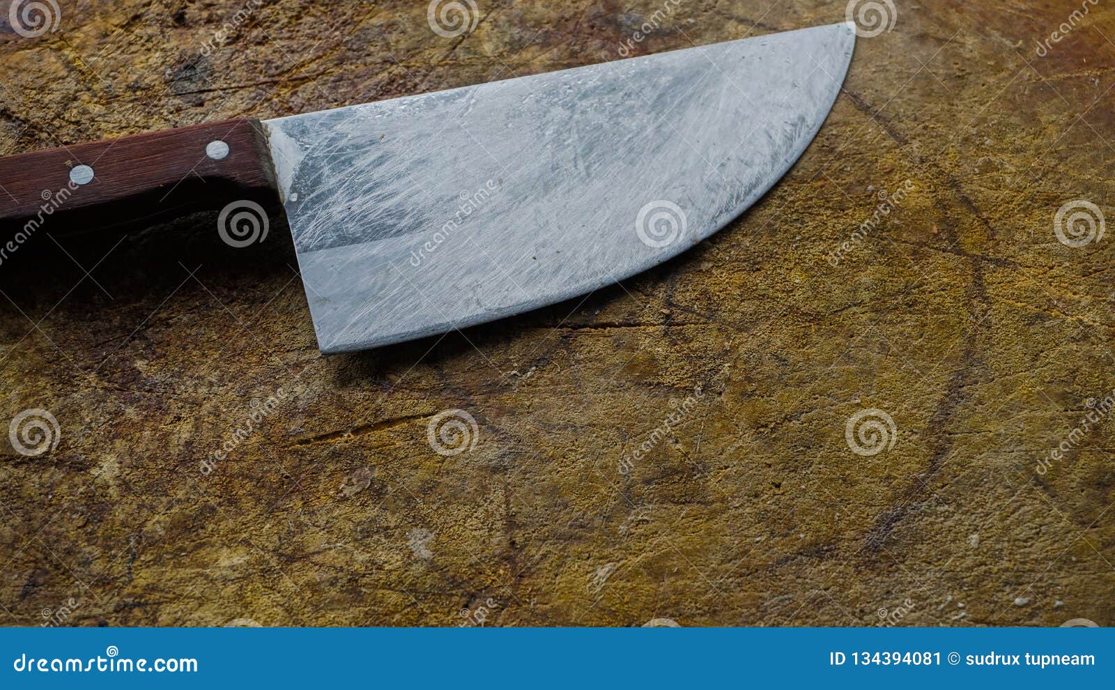 Knife Meat Cutting Tools for Cooking Meat Stock Image - Image of ...