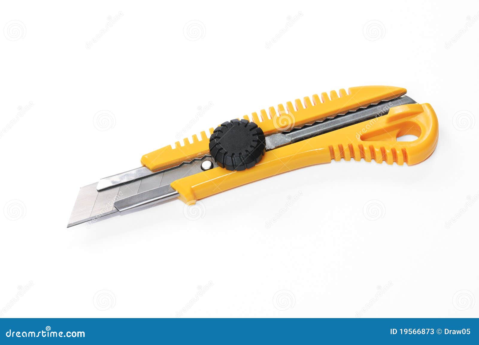 Knife for paper stock image. Image of isolated, office - 19566873