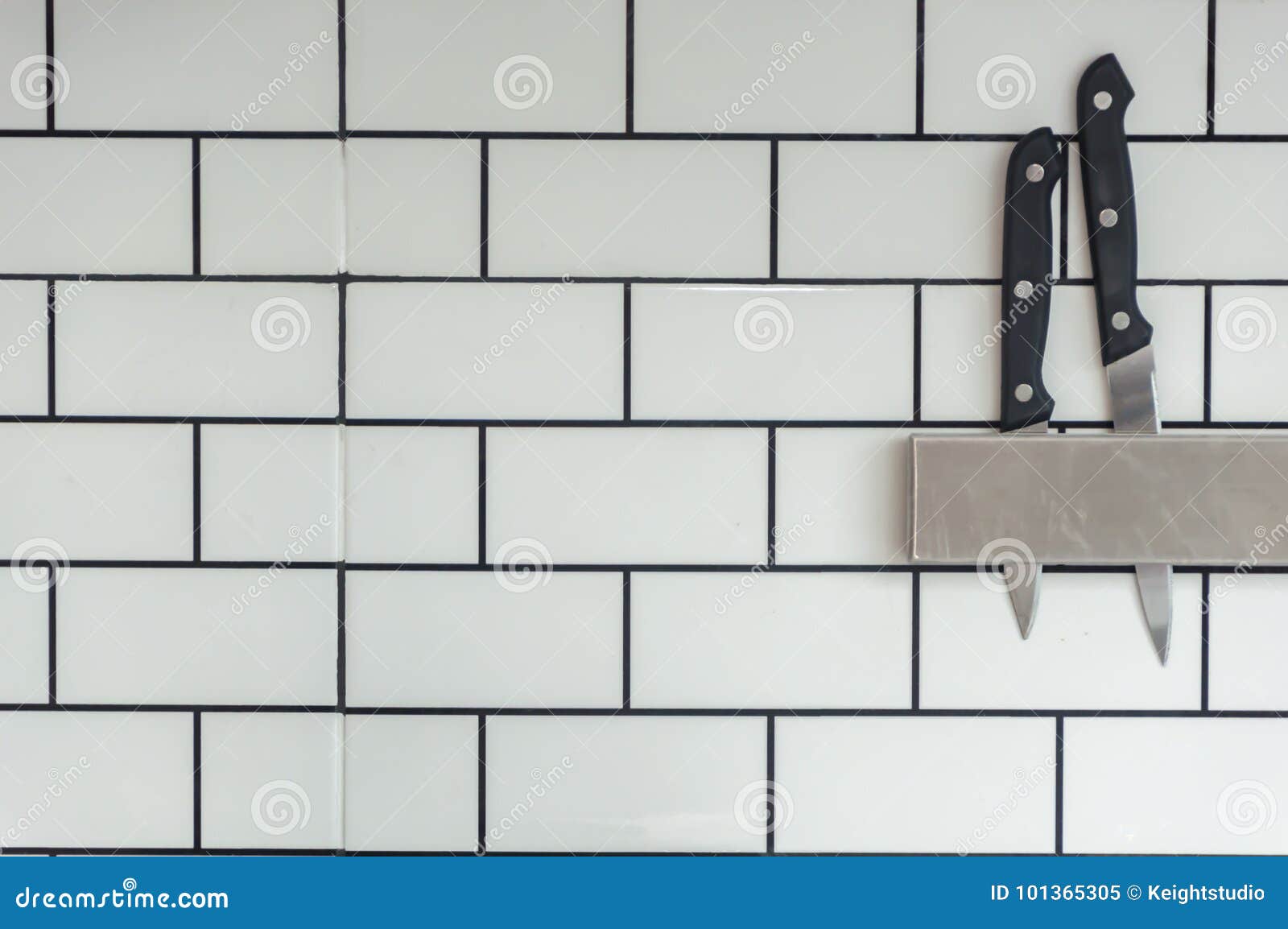 Knife rack. stock image. Image of home, domestic, metal - 101365305