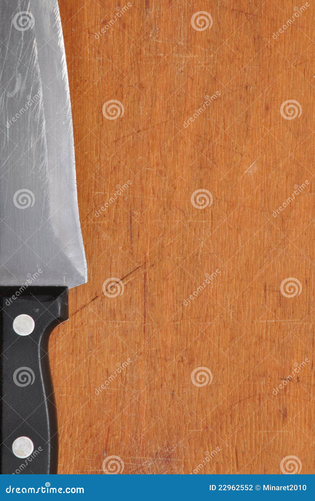 Knife ready to cut stock photo. Image of abstract, butcher - 22962552
