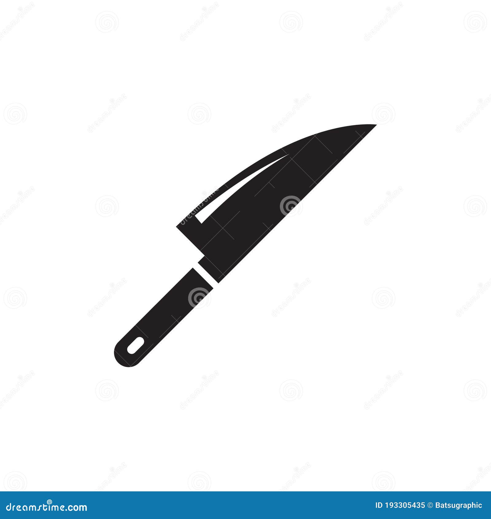 Knife Vector Icon Logo Design Stock Vector - Illustration of logo, cafe ...